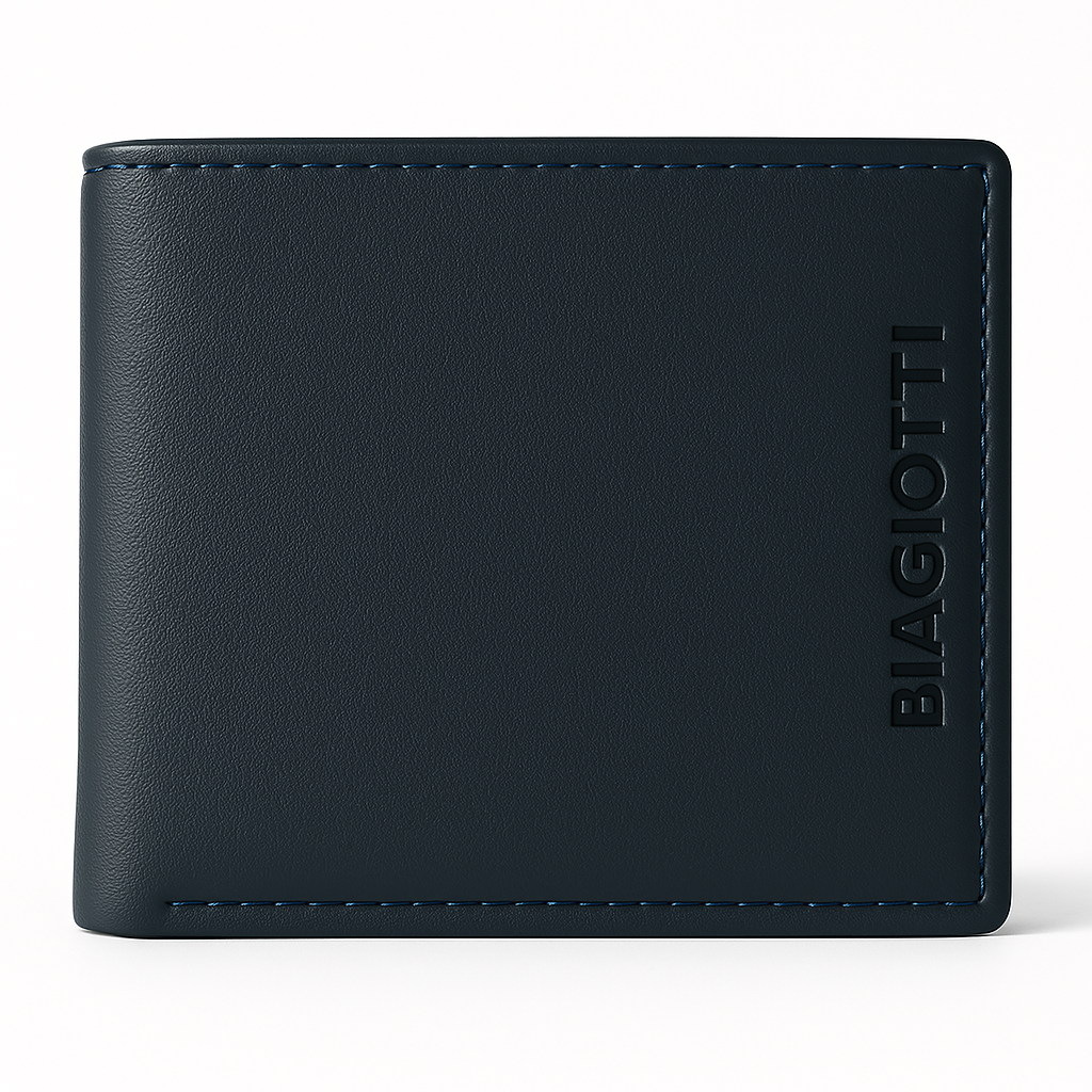 Biagiotti men's wallet in classic leather or slim