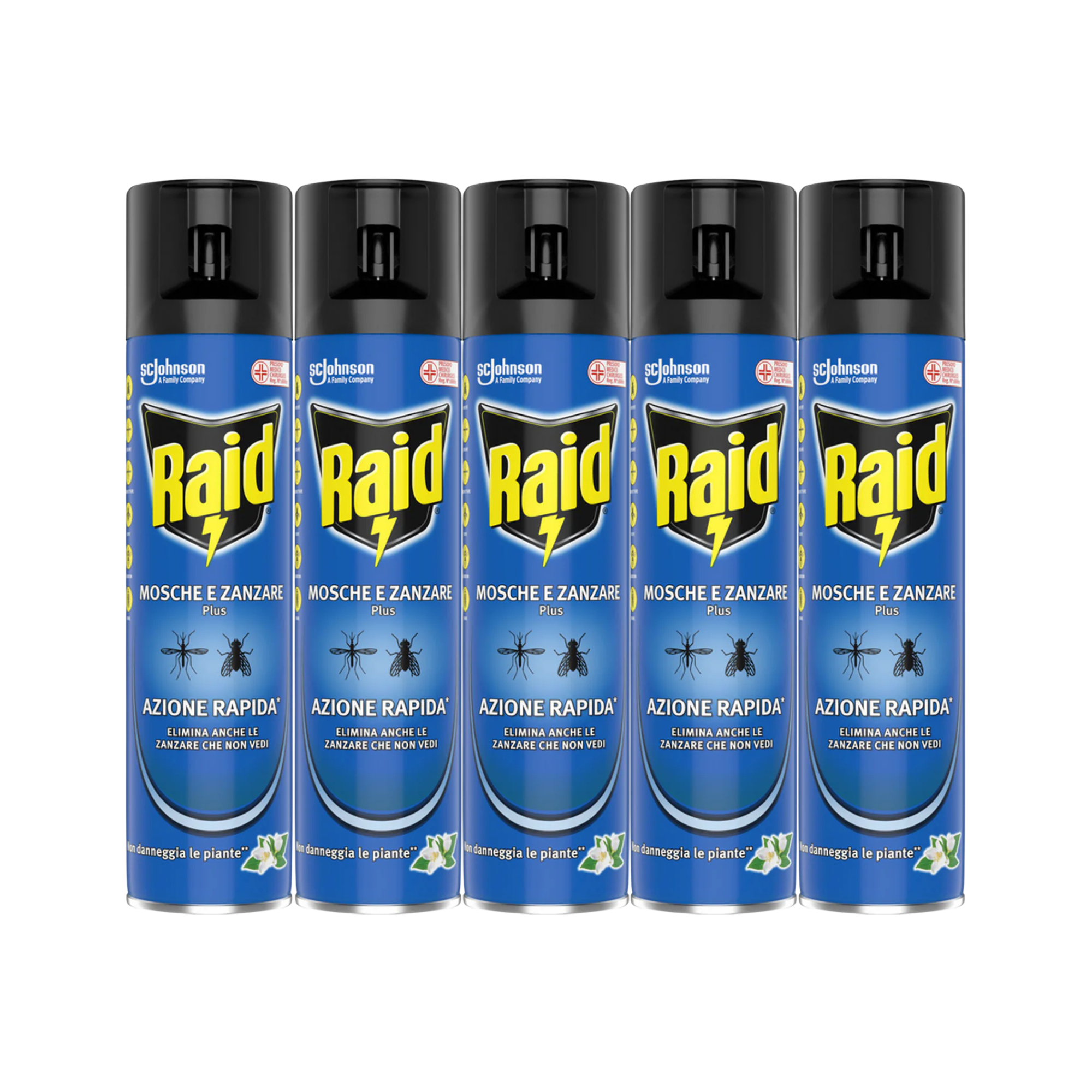 Raid® flies and spray mosquitoes - quick and effective action